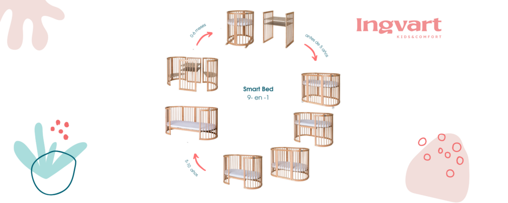 SMART BED 9 in 1 transformable crib - ingvart-baby.com